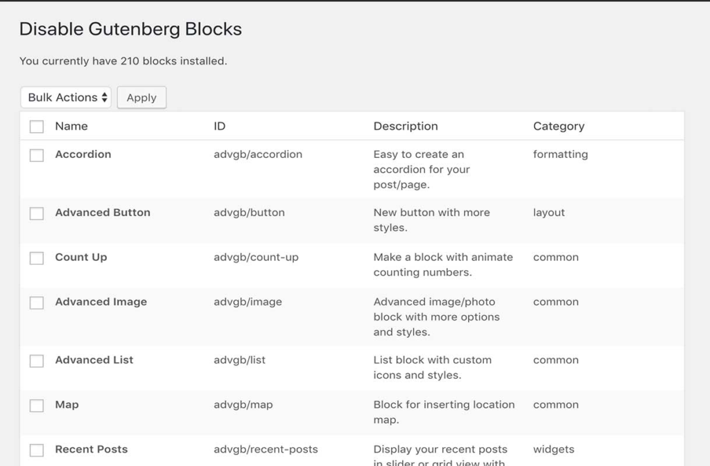 How to disable any Gutenberg blocks? - Gutenberg Hub How to disable any Gutenberg blocks? - Gutenberg Hub