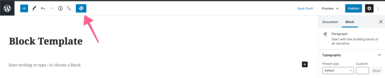 Copy Block Template code with 1-click - Gutenberg Hub