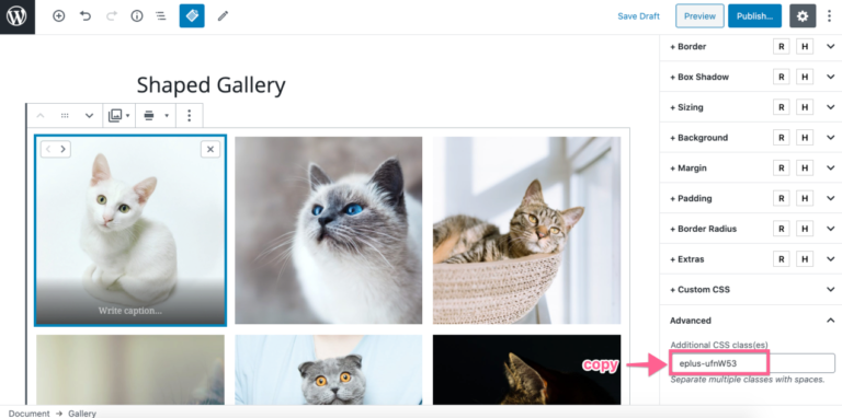 How To Add Css Shapes To Gutenberg Wordpress Gallery Block Gutenberg Hub