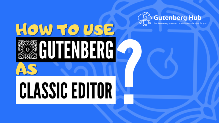 WordPress Gutenberg Editor Resources - Gutenberg Hub WordPress Gutenberg Editor Resources - Gutenberg Hub