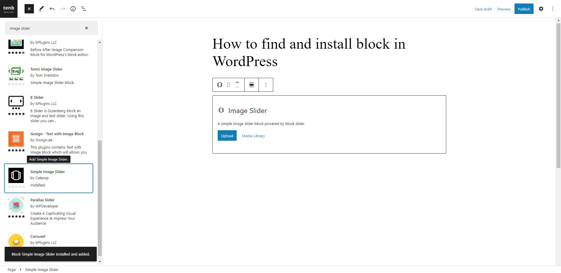 How to Find and Install Blocks in WordPress - Gutenberg Hub