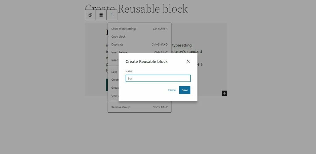 How to Create Reusable Block in WordPress - Gutenberg Hub