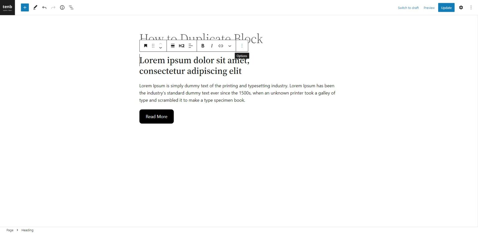 How to Duplicate Block in WordPress - Gutenberg Hub