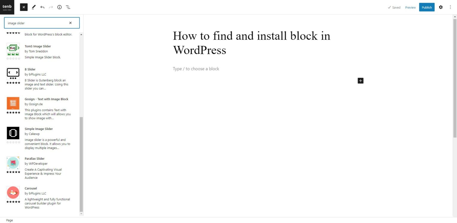 How to Find and Install Blocks in WordPress - Gutenberg Hub