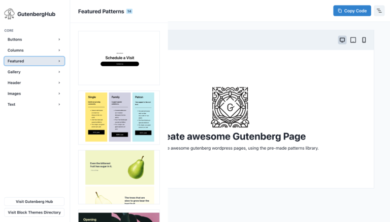 Gutenberghub Builder: Fast, Easy, and Powerful Gutenberg Page Creation - Gutenberg WordPress Editor