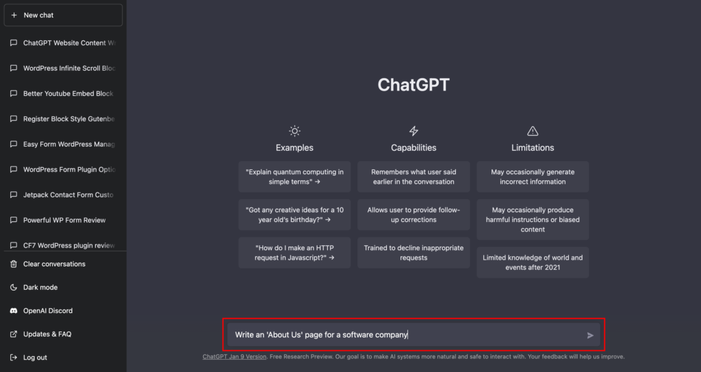 Quick Overview How To Use ChatGPT For Content Creation Gutenberg Hub