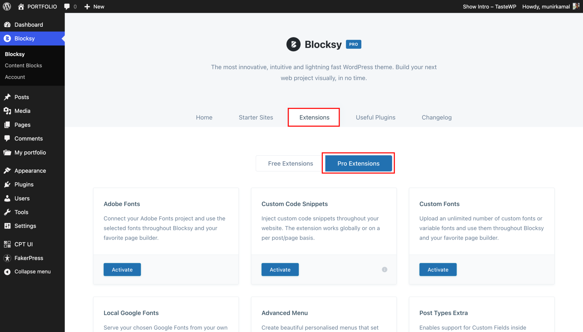 Creating a Stunning Portfolio Website with Blocksy Theme - Gutenberg Hub