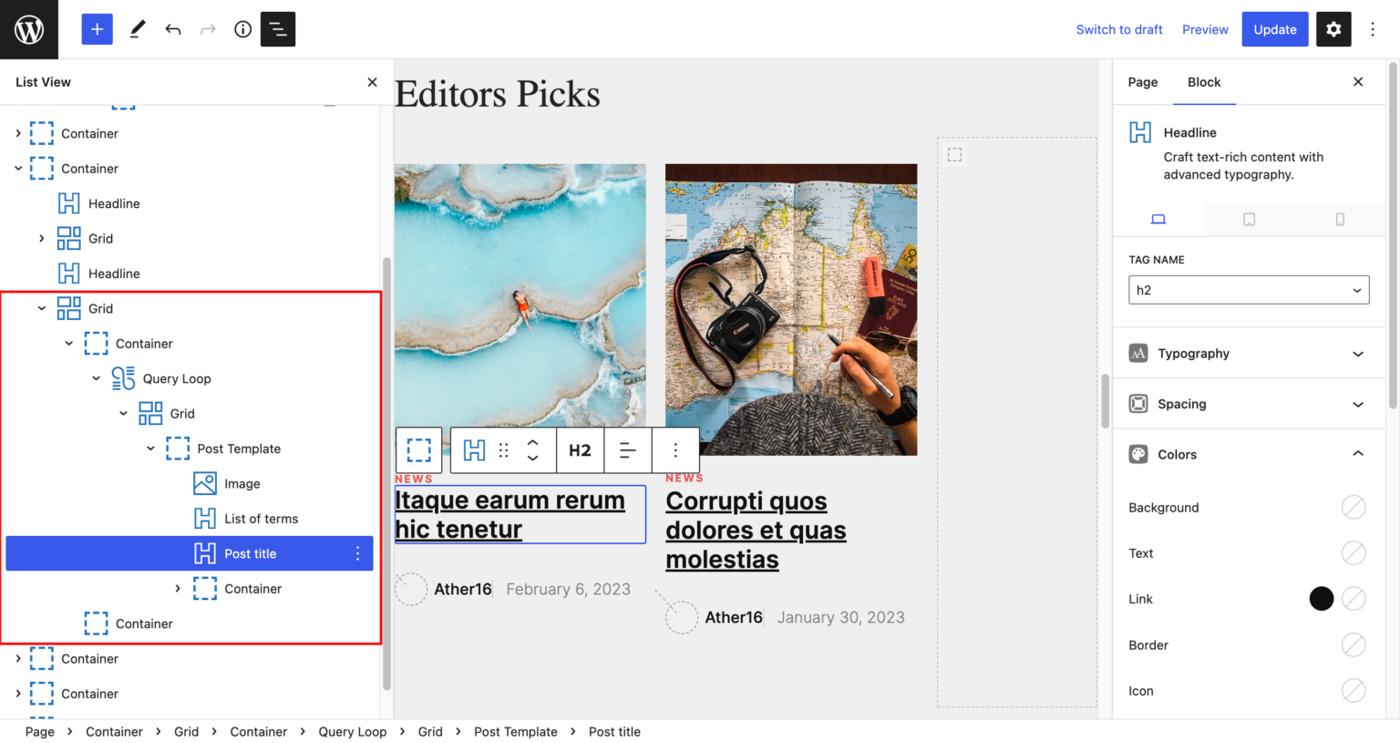 Create Beautiful and Unique Blog Layouts with GenerateBlocks in ...