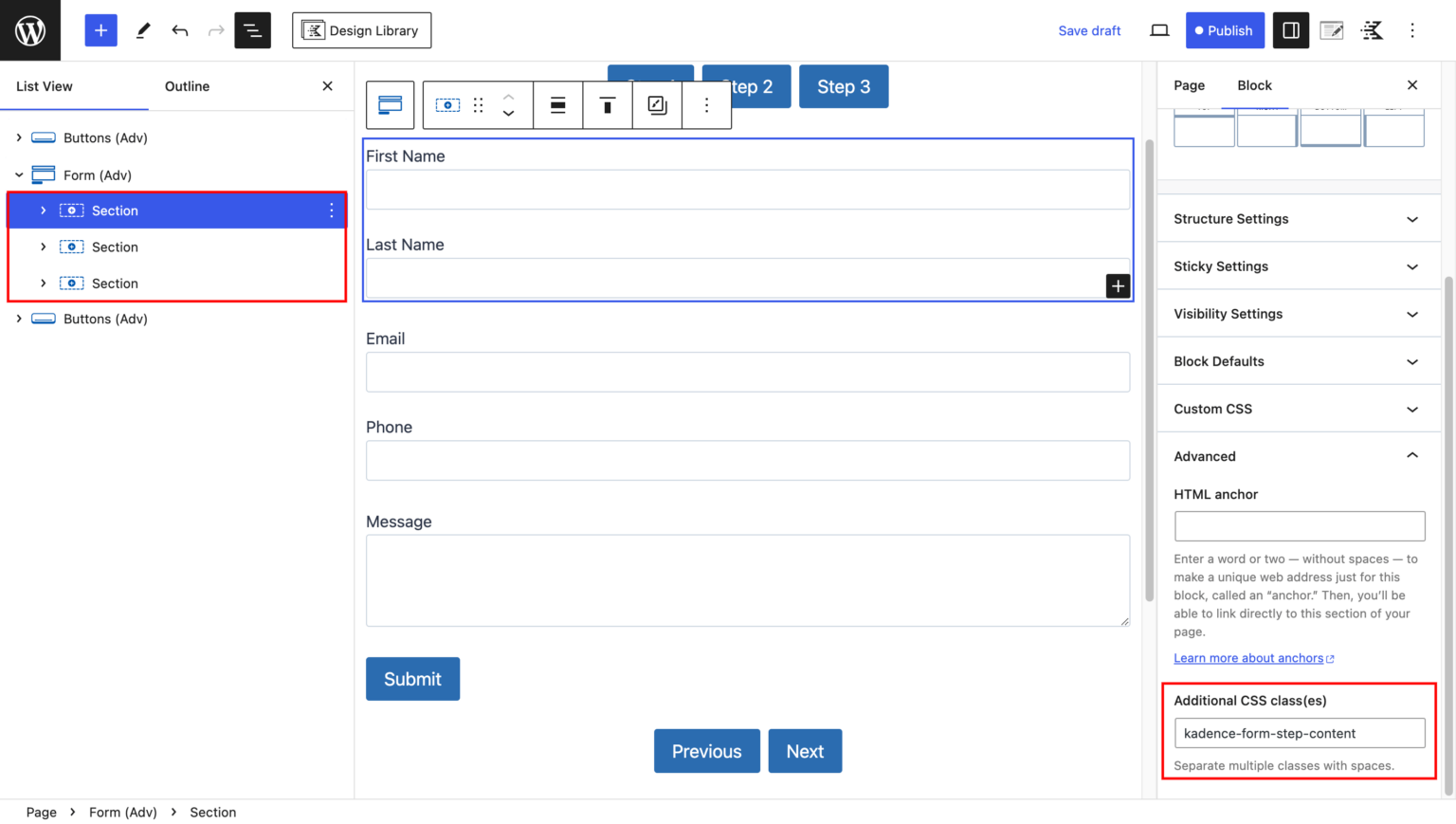 Creating Multi-Step Forms with Kadence Blocks: A Step-by-Step Guide - Gutenberg Hub